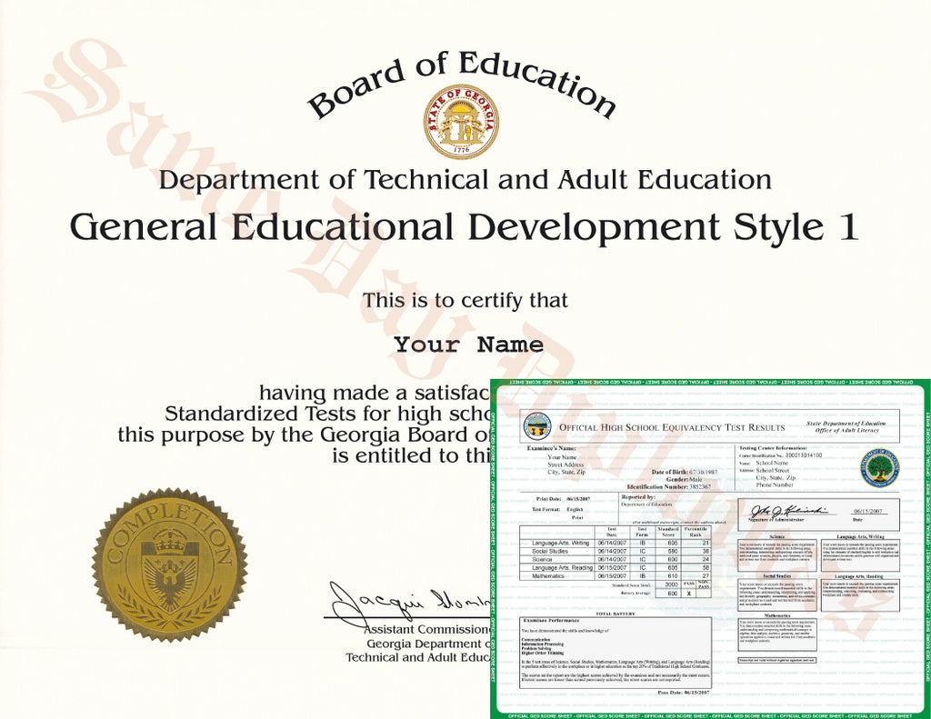 Get Copy Ged Certificate