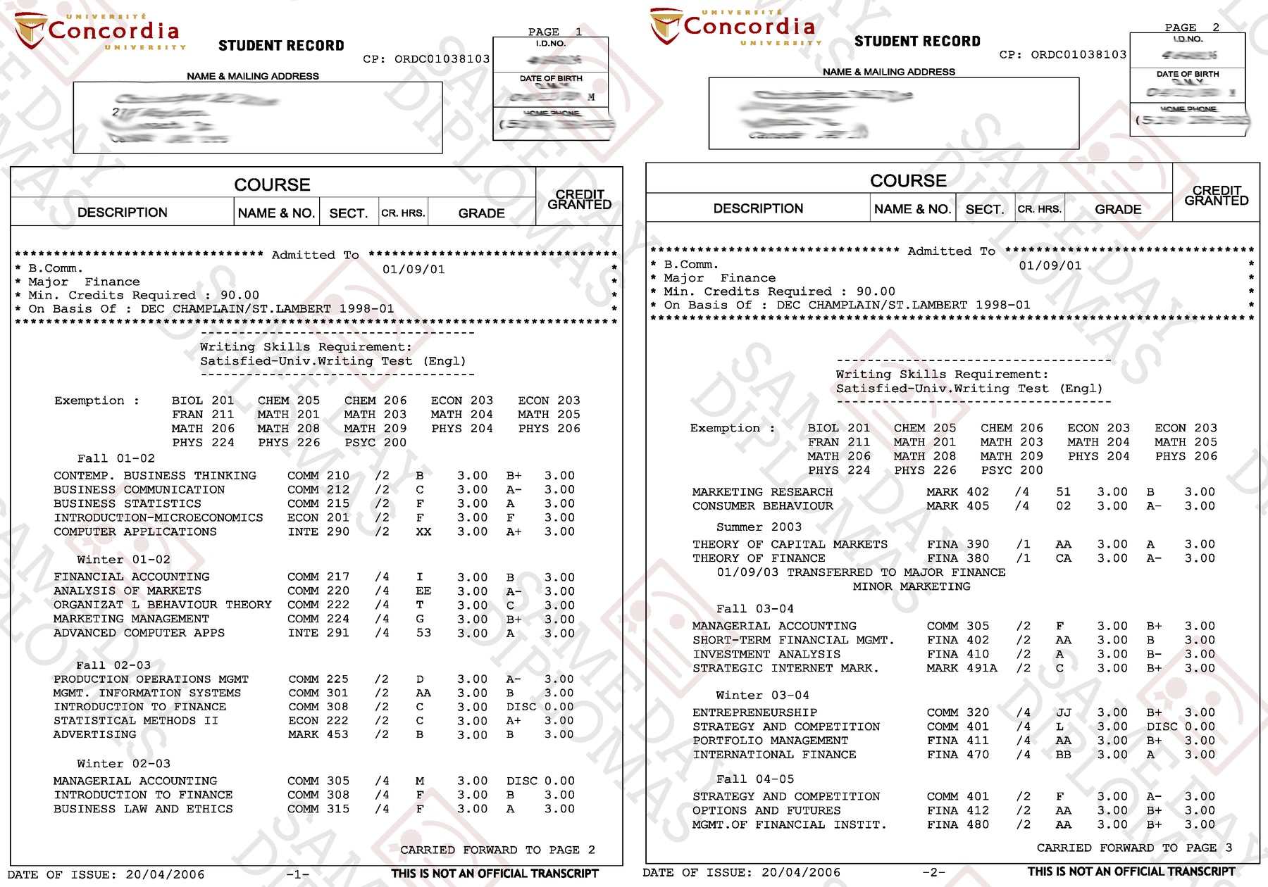 Buy Now College University Match Transcripts