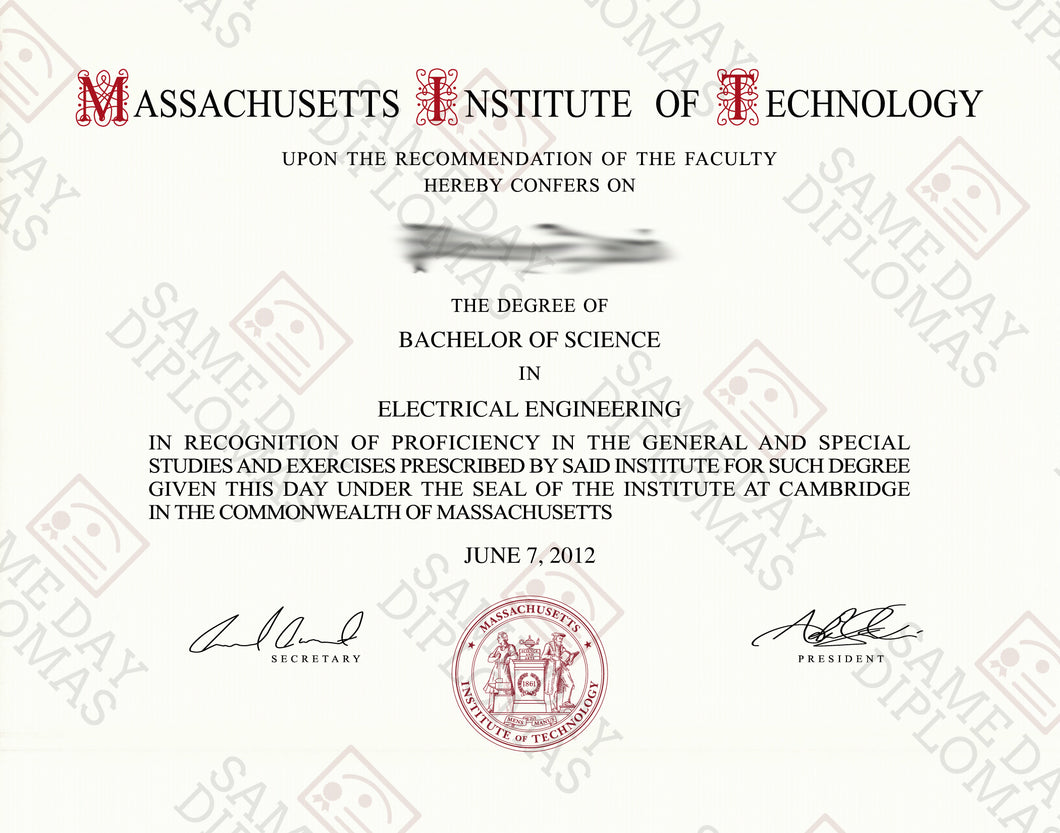 Mit Diploma