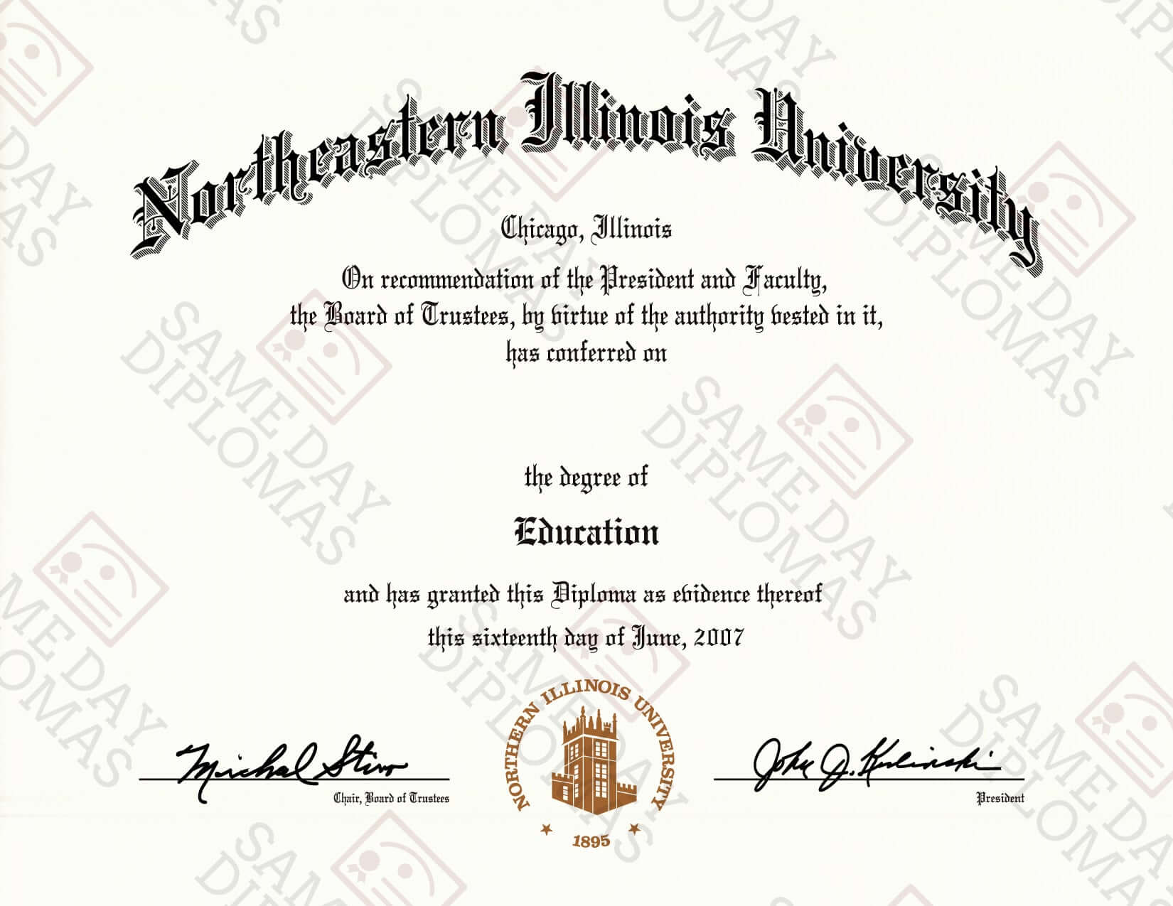 Buy Replacement Associate Degree Diploma – Doc Printers