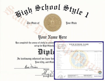 High School Diplomas & Transcripts | Custom Replacement Documents